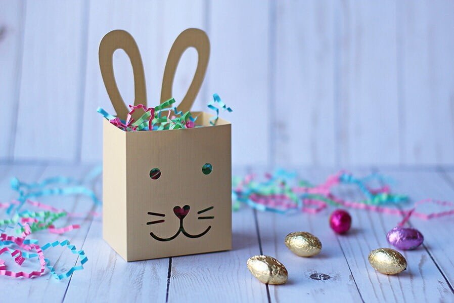 Easter Bunny Treat Box, Gift Box SVG Cut File – EssyJae Design Shop