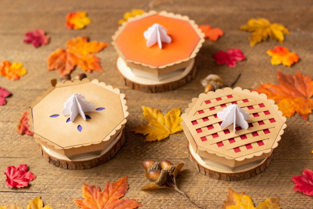 3D Pie Gift Box SVG Cut File Bundle – Pumpkin Pie, Lattice Pie ...